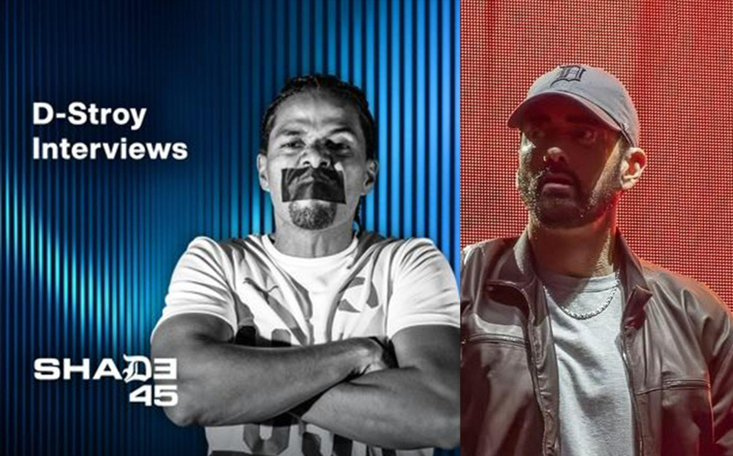 In a new interview on Shade 45, Eminem says "Stan" was an easy song to ...